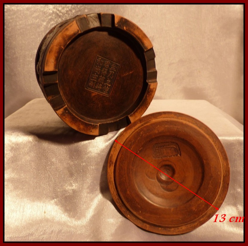 Opium pot, ancient imperial China, "dragon in the sacred pearl ...